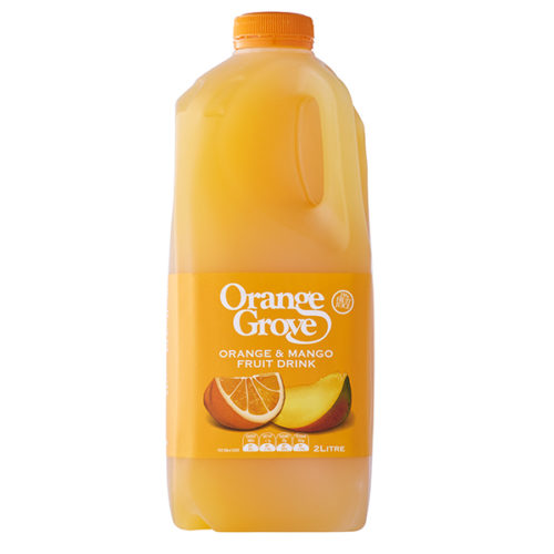 Orange Grove Orange and Mango Fruit Juice Drink 2Lt - Nippy's